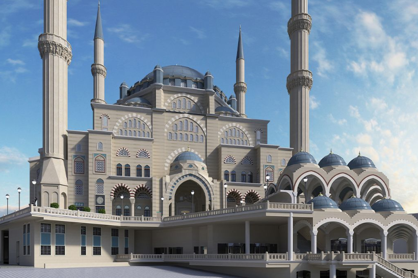 Construction of the Grand Mosque is expected to be completed within 400 ...