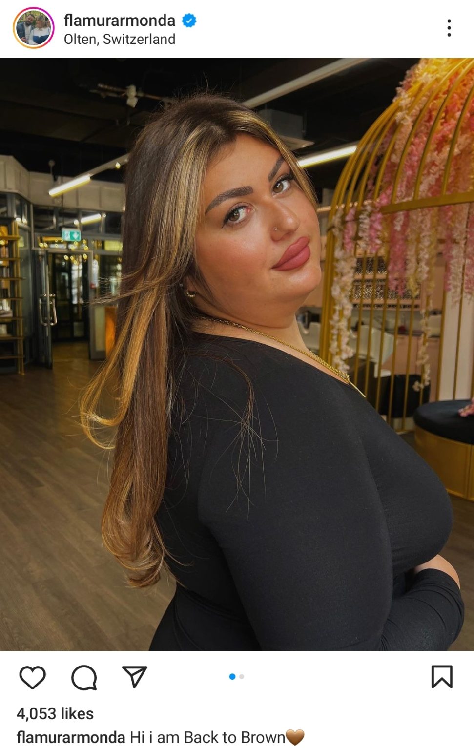 After losing weight, Armonda makes another big change in appearance ...