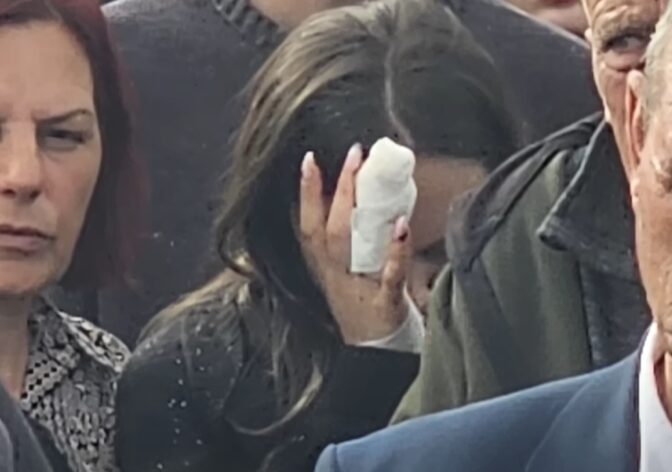 Footage from the funeral of fashion designer Festim Isufi is published ...